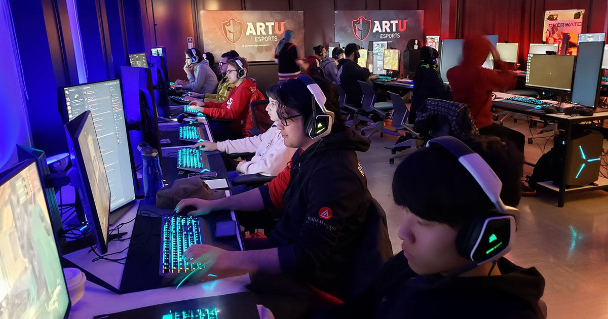 ArtU Esports Programs at the Academy of Art University